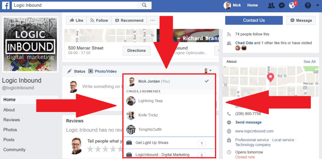 How to Use Facebook as a Page in 4 Steps + Pictures | 2017 Guide