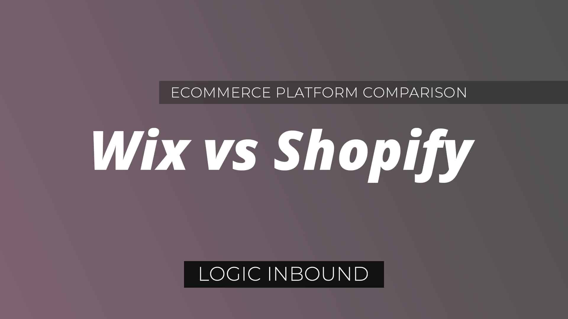 Wix vs Shopify Comparison - Best Online Store? (Oct 2020) Wix vs Shopify Comparison - Best Online Store? (Oct 2020)